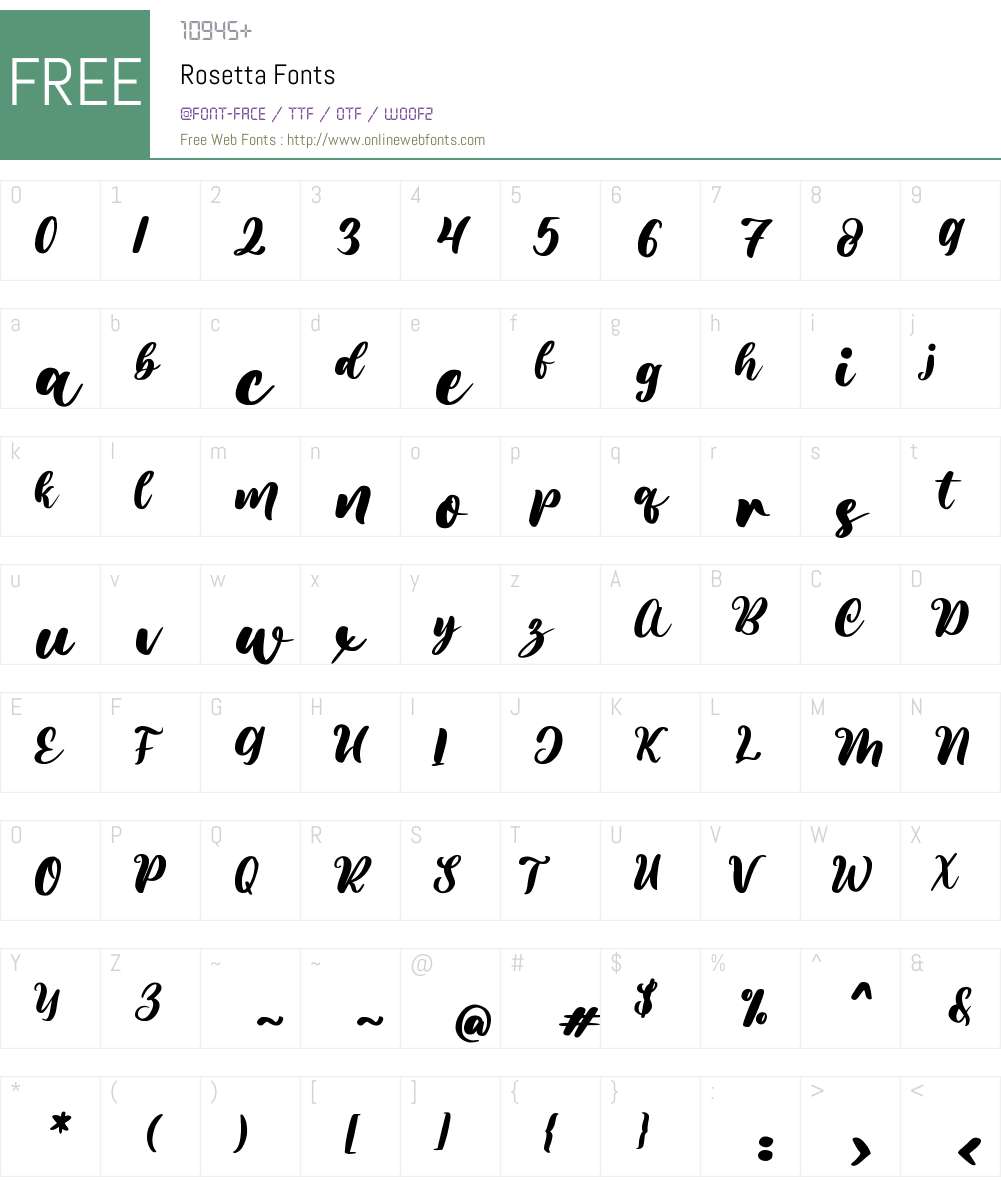 Rosetta 1.00;November 26, 2020;FontCreator 12.0.0.2567 64-bit Fonts Free Download ...