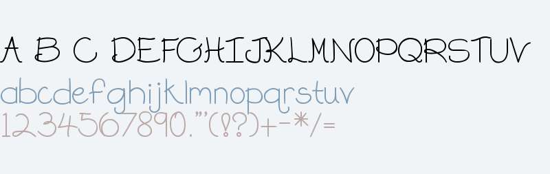 DJB On the Lighter Fonts Free Download - OnlineWebFonts.COM