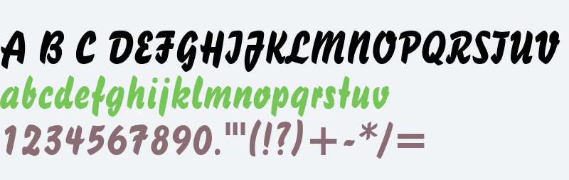 Brush Stroke 26 Normal Fonts Free Download - OnlineWebFonts.COM