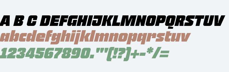 Blak W00 slanted Fonts Free Download - OnlineWebFonts.COM