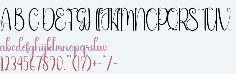 simple calligraphy Fonts Free Download - OnlineWebFonts.COM