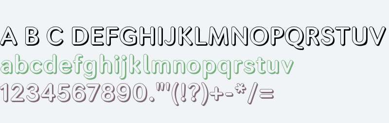 Round Shadow Fonts Free Download - OnlineWebFonts.COM