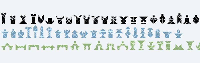 thierry tangram Fonts Free Download - OnlineWebFonts.COM