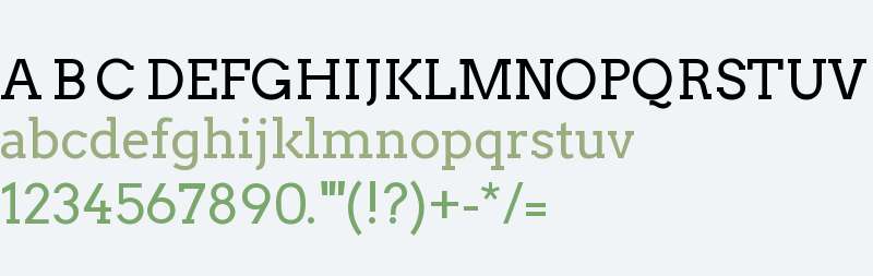 Twentytwelve Slab Fonts Free Download - OnlineWebFonts.COM