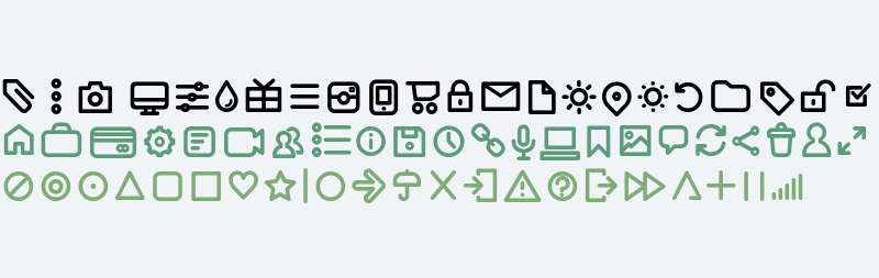 Arista pro icons Fonts Free Download - OnlineWebFonts.COM