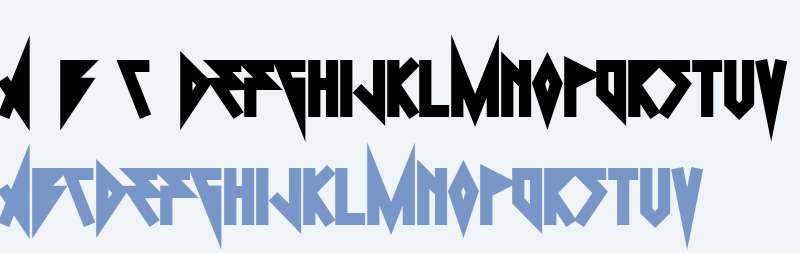 metal noir Fonts Free Download - OnlineWebFonts.COM