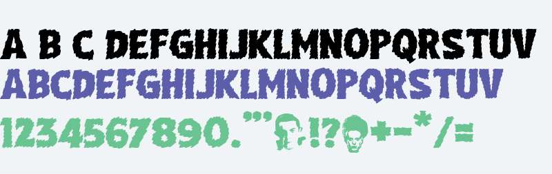 UNIVERSAL MONSTERS Fonts Free Download - OnlineWebFonts.COM