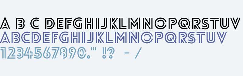 Lovelo LineBold Fonts Free Download - OnlineWebFonts.COM