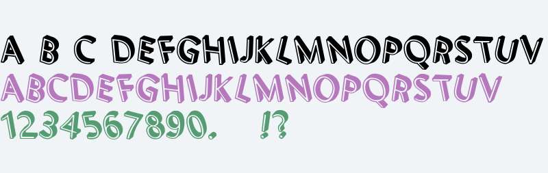 3D letters Fonts Free Download - OnlineWebFonts.COM