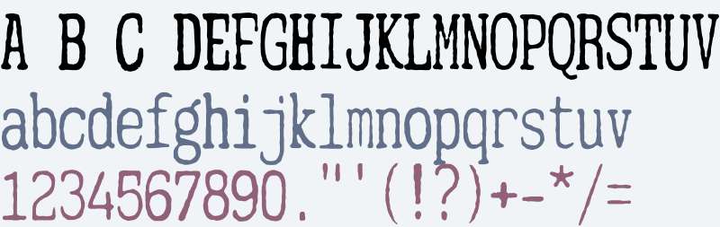 Mitigate W00 Typewriter Fonts Free Download - OnlineWebFonts.COM