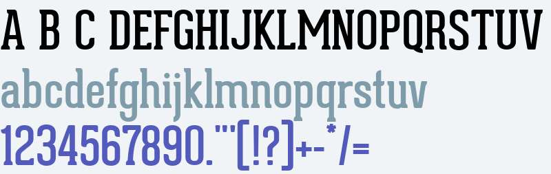 geared slab Fonts Free Download - OnlineWebFonts.COM