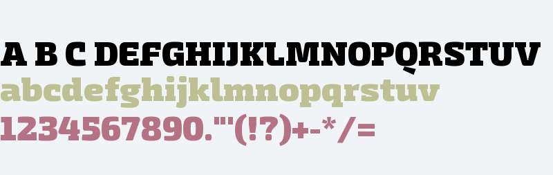 Exo Slab W00 Black Fonts Free Download - OnlineWebFonts.COM