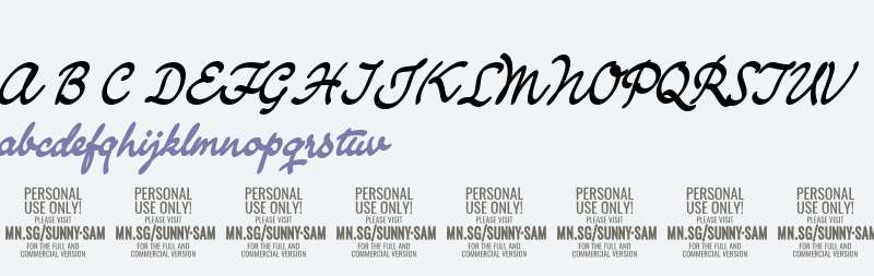 Sunny Sam Fonts Free Download - OnlineWebFonts.COM