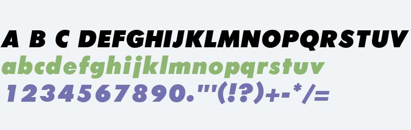Futura ICG XBold Fonts Free Download - OnlineWebFonts.COM