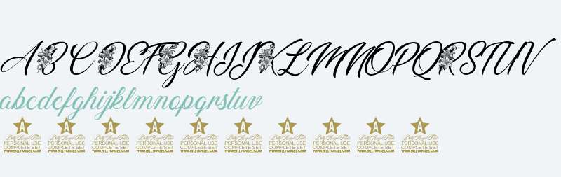 GERALDINE PERSONAL USE Fonts Free Download - OnlineWebFonts.COM