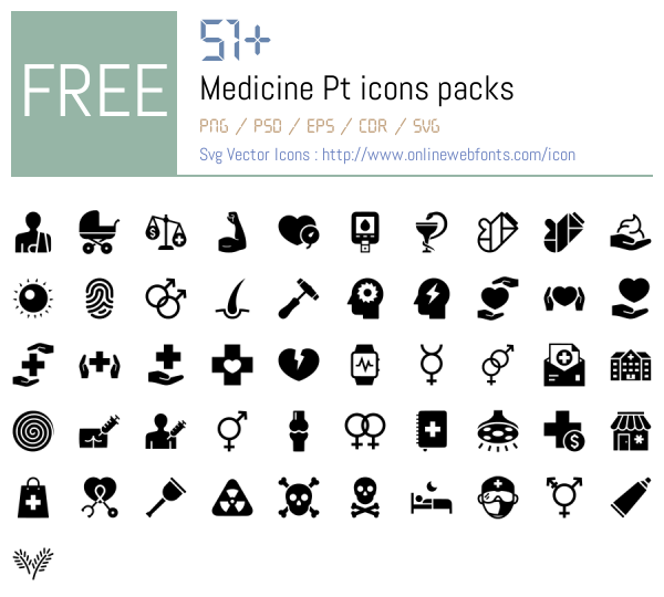 +51 Medicine Pt Icons Packs Free Downloads - OnlineWebFonts.COM