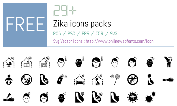 +29 Zika Icons Packs Free Downloads - OnlineWebFonts.COM