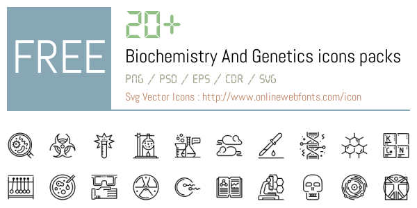 +20 Biochemistry And Genetics Icons Packs Free Downloads ...