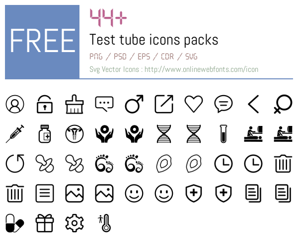 +44 Test tube Icons Packs Free Downloads - OnlineWebFonts.COM