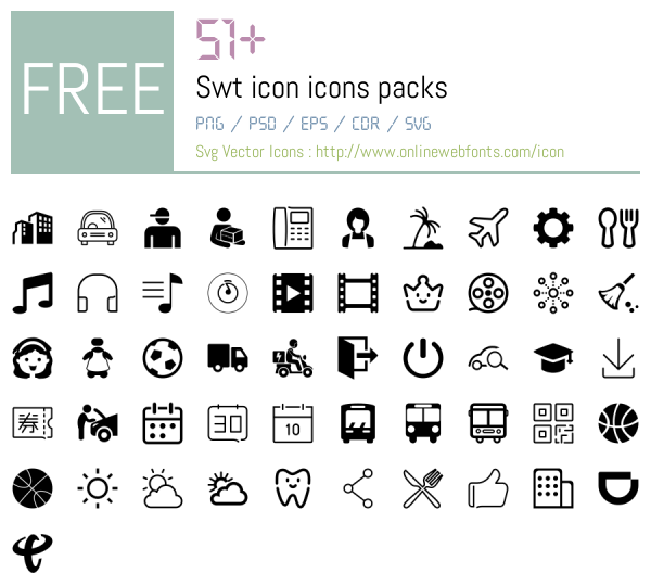 +51 Swt icon Icons Packs Free Downloads - OnlineWebFonts.COM