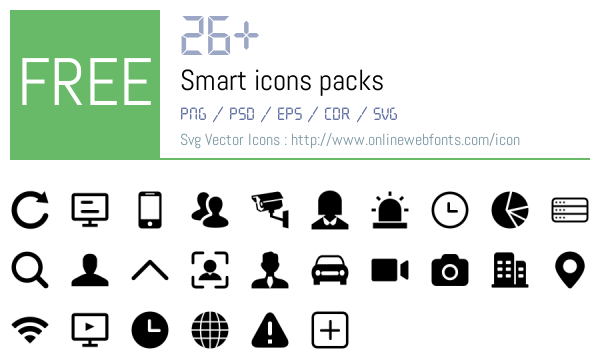 +26 Smart Icons Packs Free Downloads - OnlineWebFonts.COM