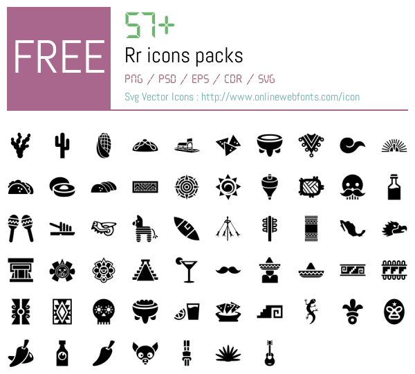 +57 Rr Icons Packs Free Downloads - OnlineWebFonts.COM