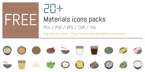 +20 Materials Icons Packs Free Downloads - OnlineWebFonts.COM