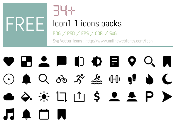 +34 Icon1 1 Icons Packs Free Downloads - OnlineWebFonts.COM