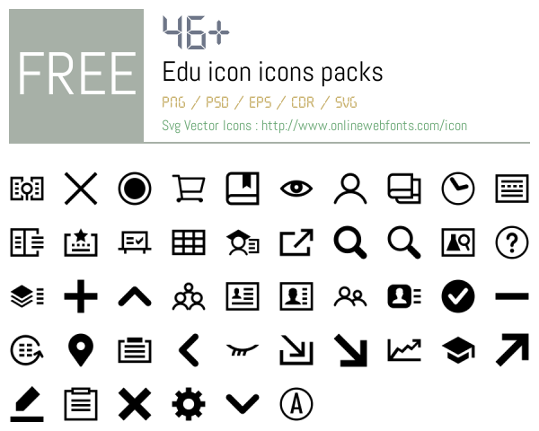 +46 Edu icon Icons Packs Free Downloads - OnlineWebFonts.COM