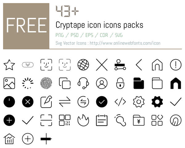 +43 Cryptape icon Icons Packs Free Downloads - OnlineWebFonts.COM