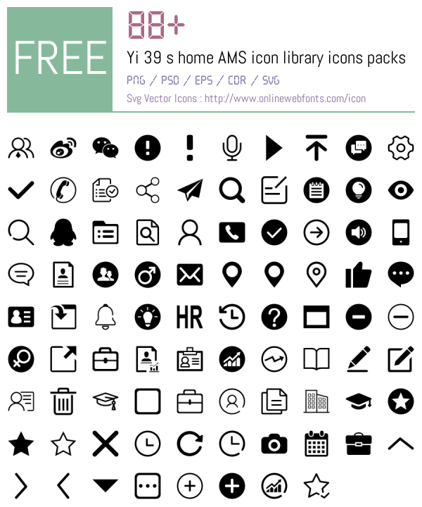 +88 Yi 39 s home AMS icon library Icons Packs Free Downloads ...
