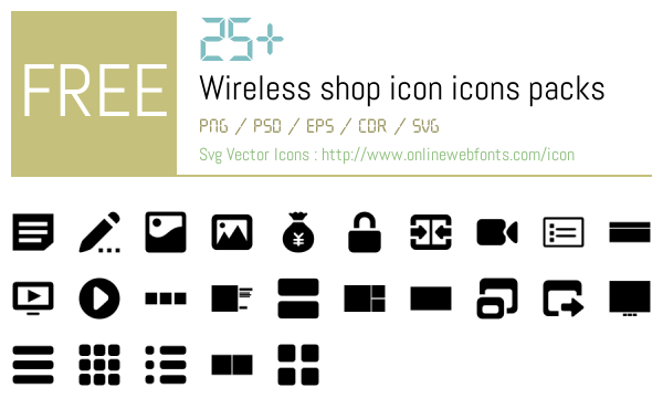 +25 Wireless shop icon Icons Packs Free Downloads - OnlineWebFonts.COM