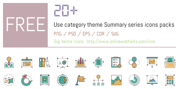 +20 Use category theme Summary series Icons Packs Free Downloads ...
