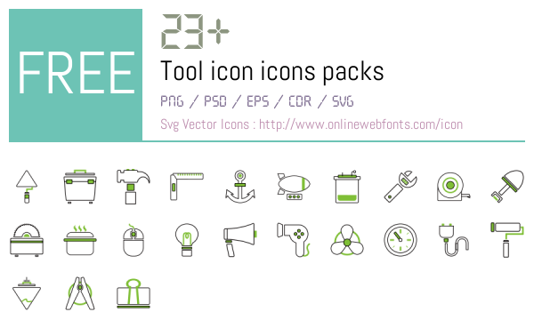 +23 Tool icon Icons Packs Free Downloads - OnlineWebFonts.COM