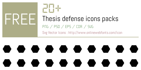 +20 Thesis defense Icons Packs Free Downloads - OnlineWebFonts.COM