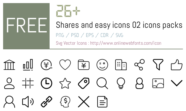 +26 Shares and easy icons 02 Icons Packs Free Downloads ...