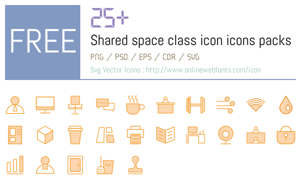 +25 Shared space class icon Icons Packs Free Downloads - OnlineWebFonts.COM