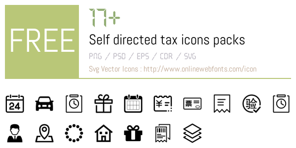 +17 Self directed tax Icons Packs Free Downloads - OnlineWebFonts.COM