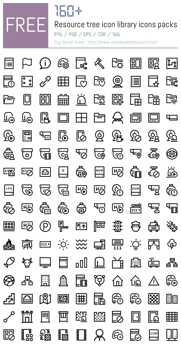 +160 Resource tree icon library Icons Packs Free Downloads ...