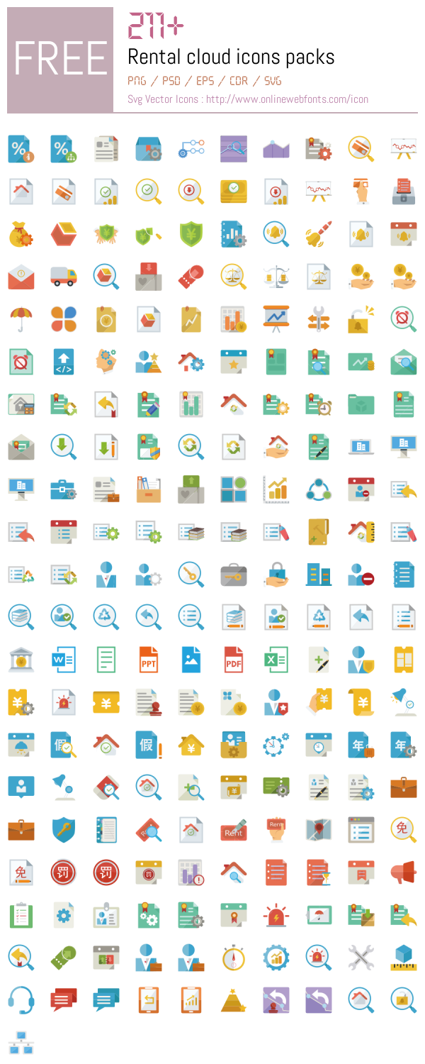 +211 Rental cloud Icons Packs Free Downloads - OnlineWebFonts.COM