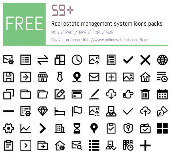 +59 Real estate management system Icons Packs Free Downloads ...