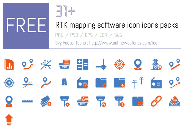 +31 RTK mapping software icon Icons Packs Free Downloads ...