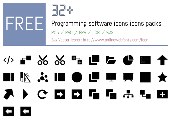+32 Programming software icons Icons Packs Free Downloads ...