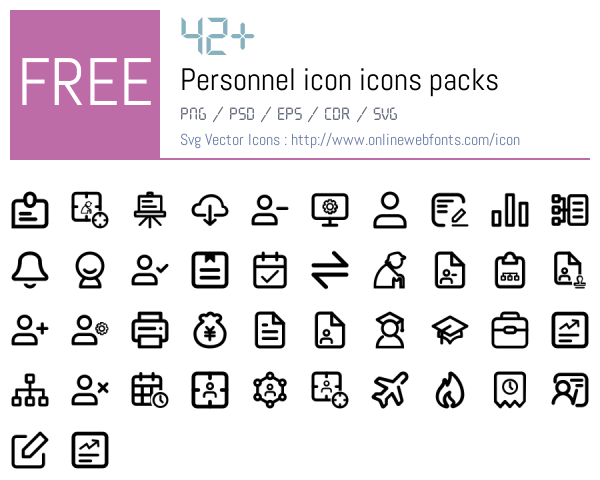 +42 Personnel icon Icons Packs Free Downloads - OnlineWebFonts.COM