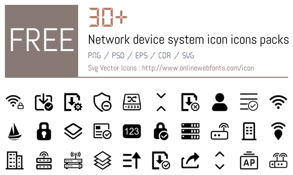 +30 Network device system icon Icons Packs Free Downloads ...