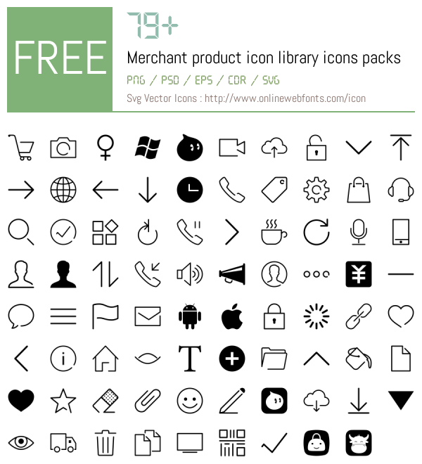 +79 Merchant product icon library Icons Packs Free Downloads ...