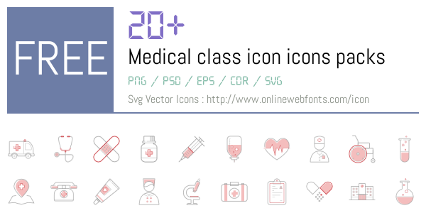 +20 Medical class icon Icons Packs Free Downloads - OnlineWebFonts.COM