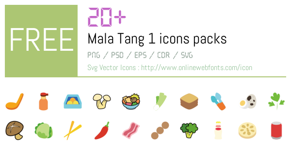 +20 Mala Tang 1 Icons Packs Free Downloads - OnlineWebFonts.COM