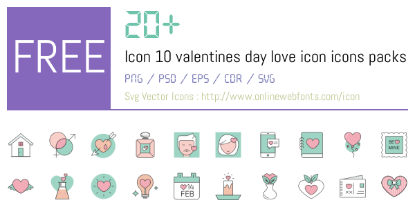 +20 Icon 10 valentines day love icon Icons Packs Free Downloads ...