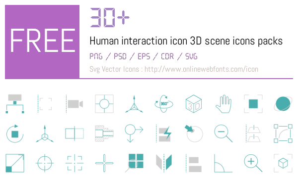 +30 Human interaction icon 3D scene Icons Packs Free Downloads - OnlineWebFonts.COM